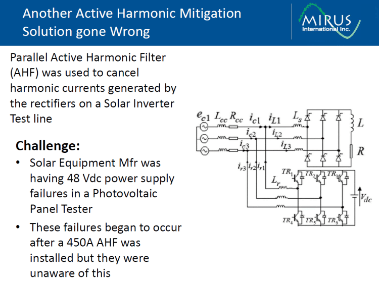 Active Harmonic Mitigation – What the Manufacturers Don’t Tell You ...