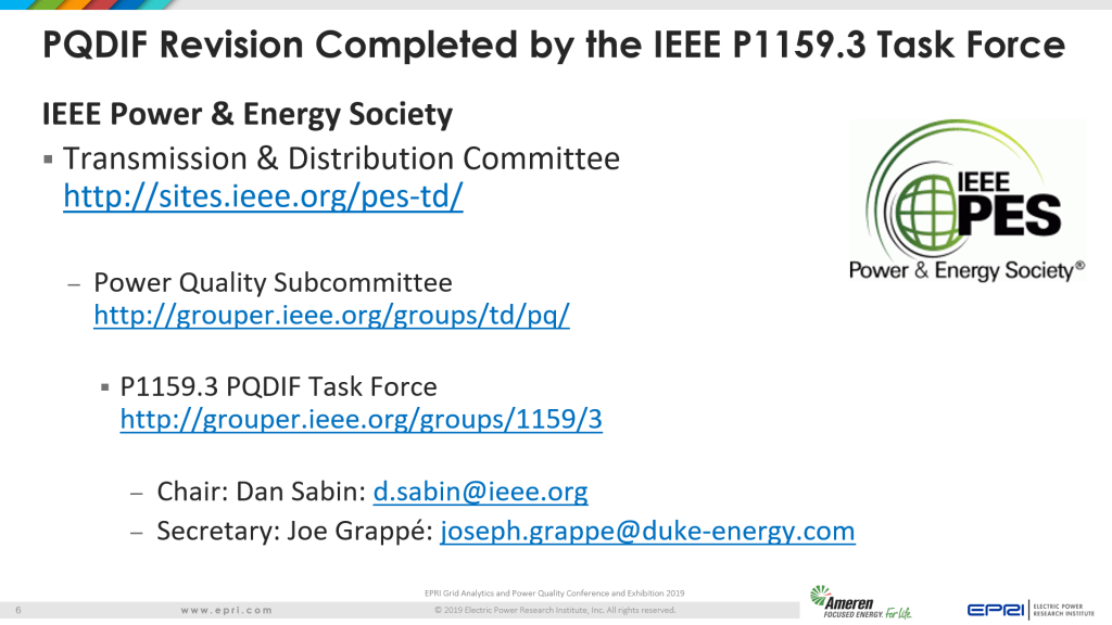 Overview of IEEE Standard 1159.3 – 2019 PQDIF – Power Quality Blog