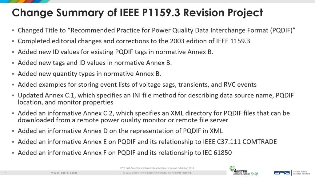 Overview of IEEE Standard 1159.3 – 2019 PQDIF – Power Quality Blog
