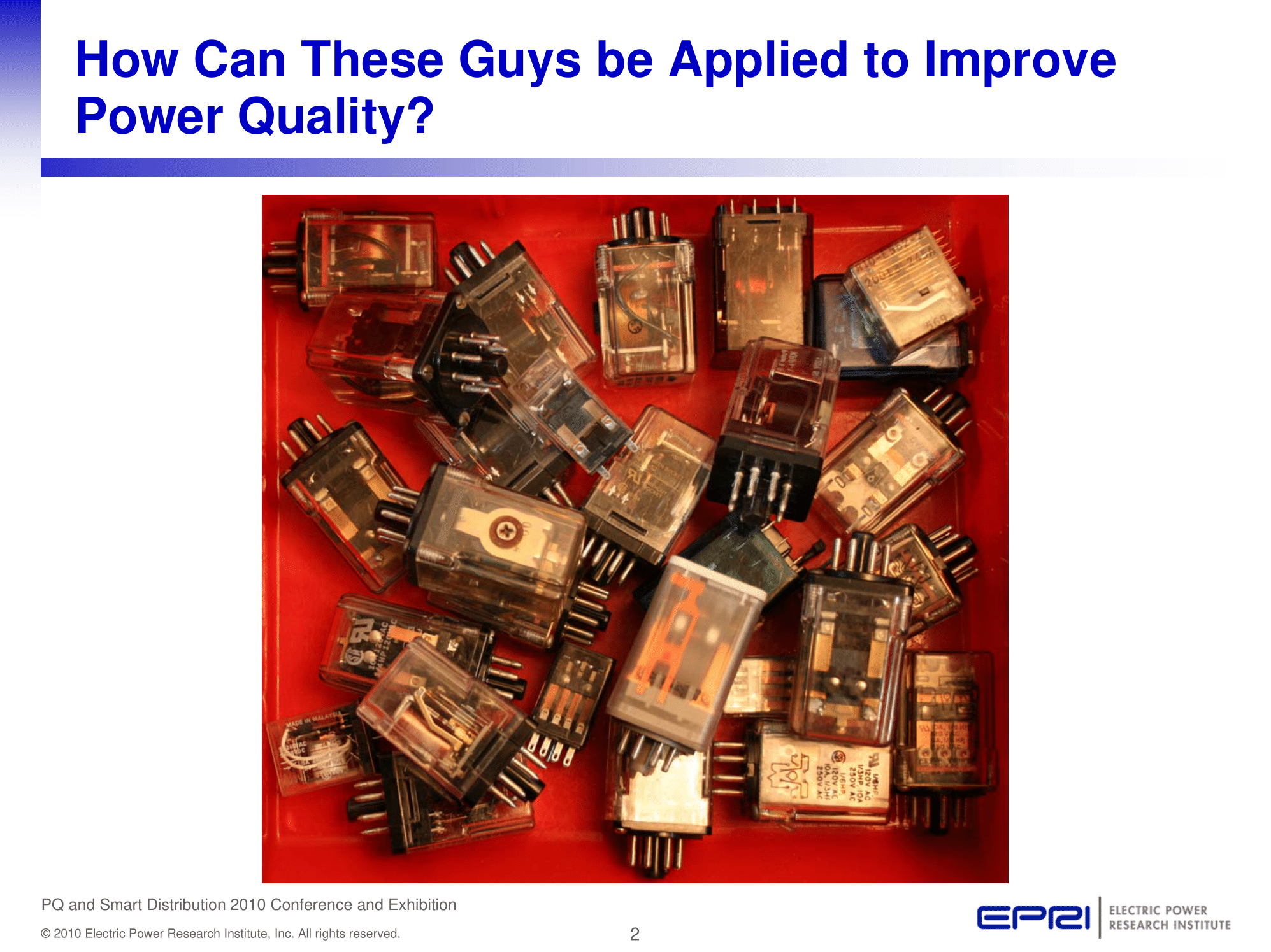 AC “Ice Cube” Relays Applied for Improved Power Quality – Power Quality ...