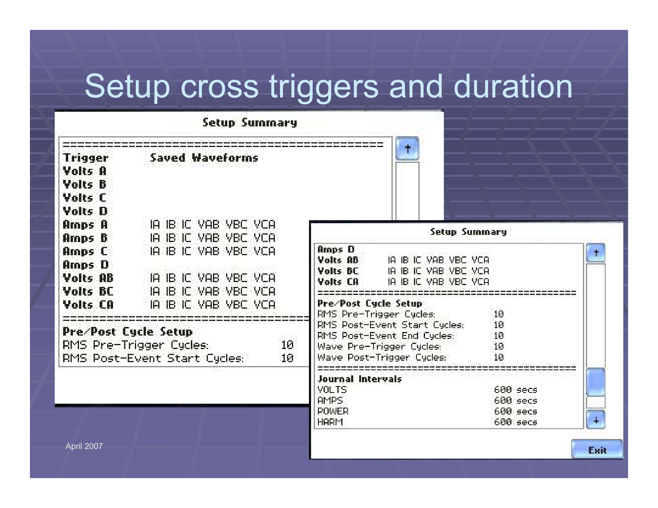 PG4400 Capture of PF Capacitor Switching Transients an Intelligent PQ ...