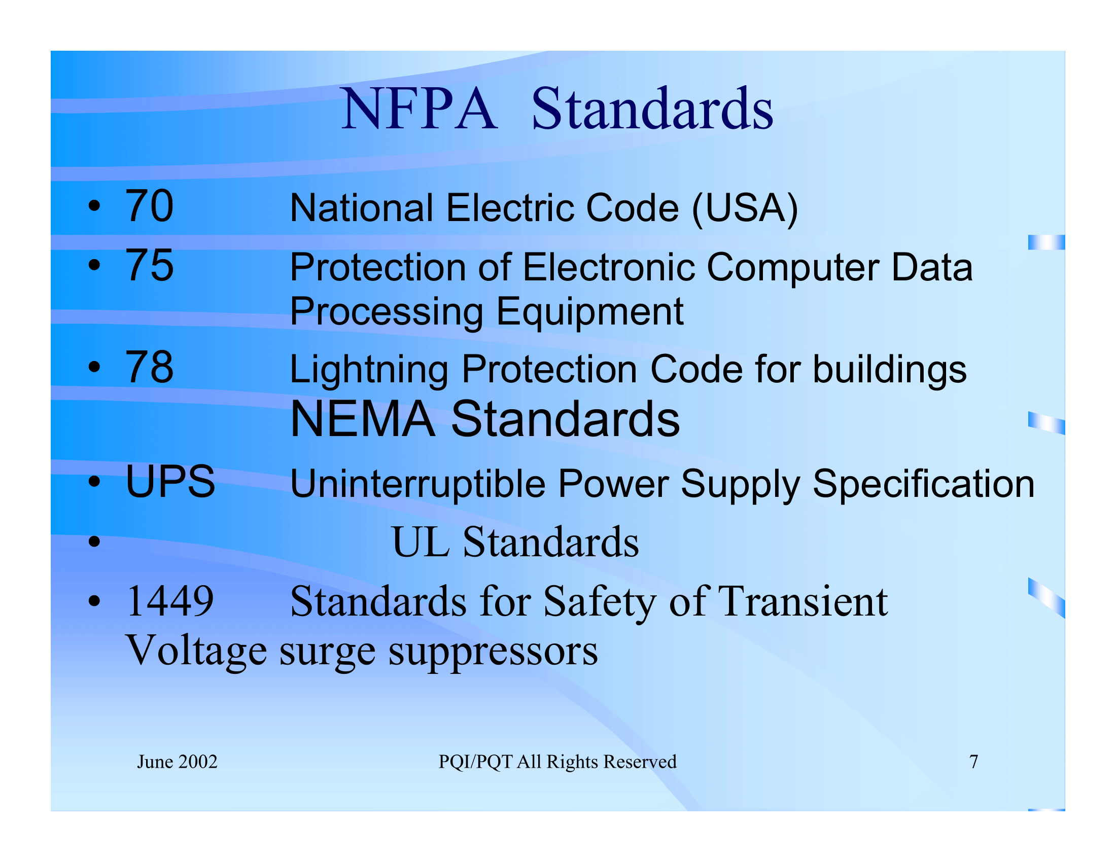Power Quality Standards Overview (2002 to 2020) – Power Quality Blog