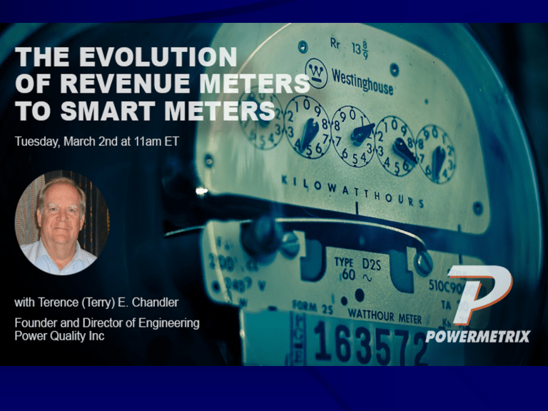 The Evolution of Revenue Meters to Smart Meters – Power Quality Blog