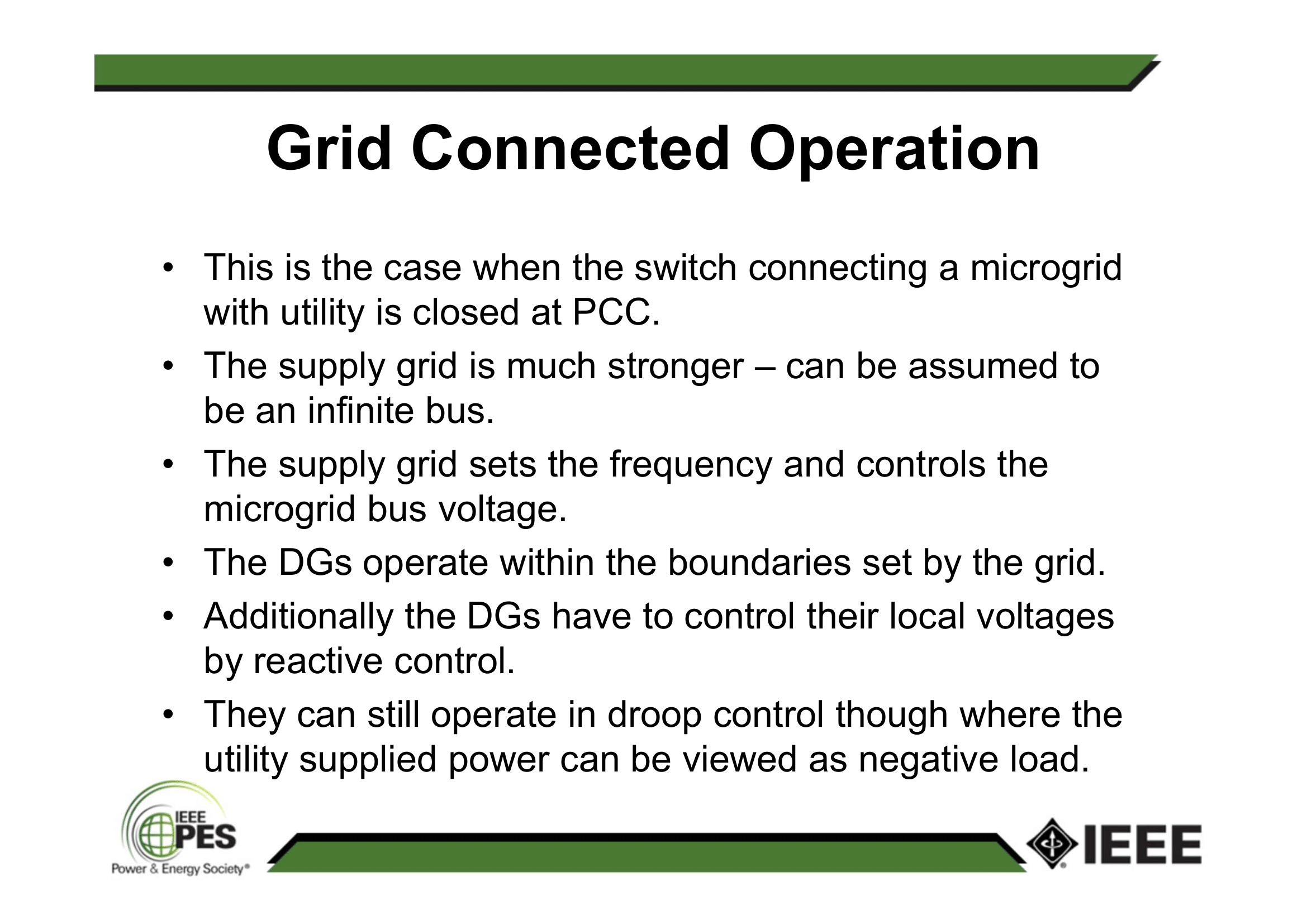 Microgrid Power Management and Control – Concept and Present Status ...