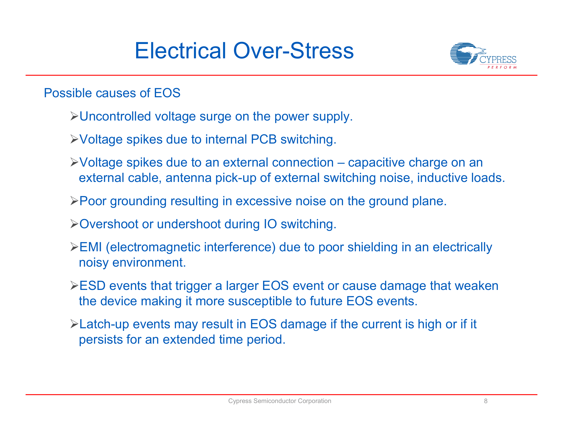 Electrical Over-Stress (EOS) – Power Quality Blog