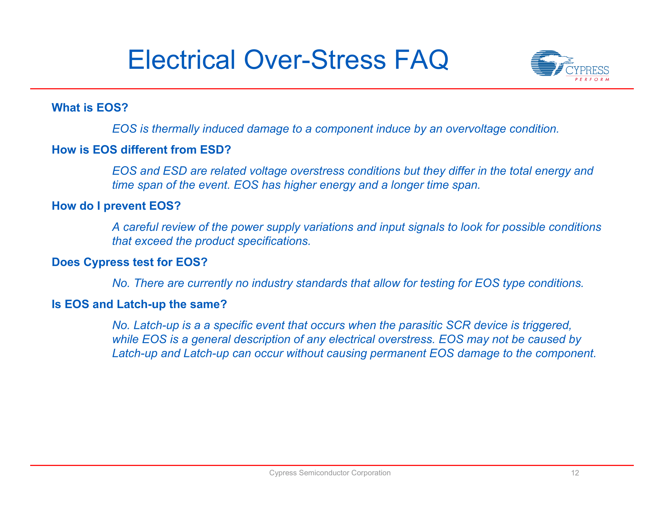 Electrical Over-Stress (EOS) – Power Quality Blog