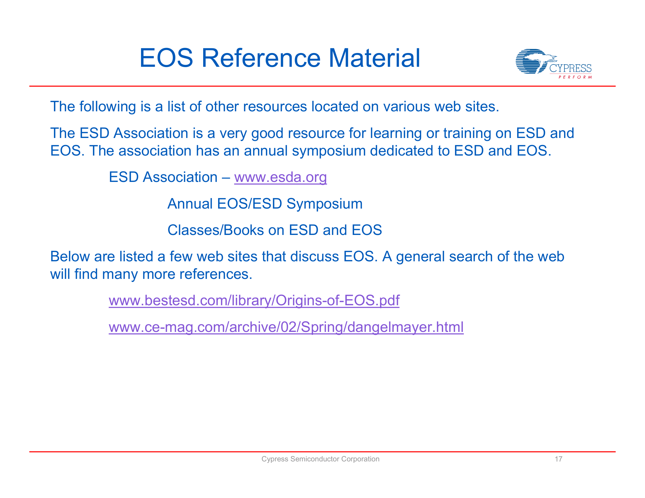 Electrical Over-Stress (EOS) – Power Quality Blog