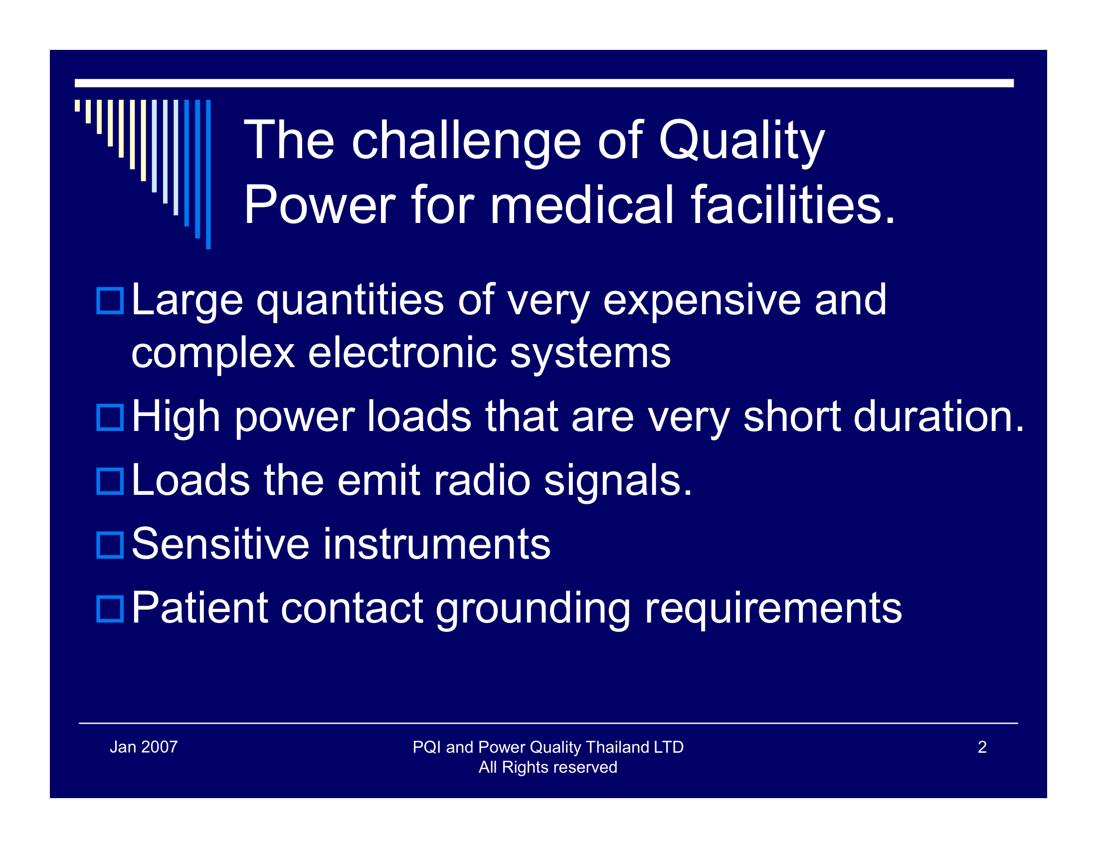 PQ Symptoms in the Medical Industry – Power Quality Blog
