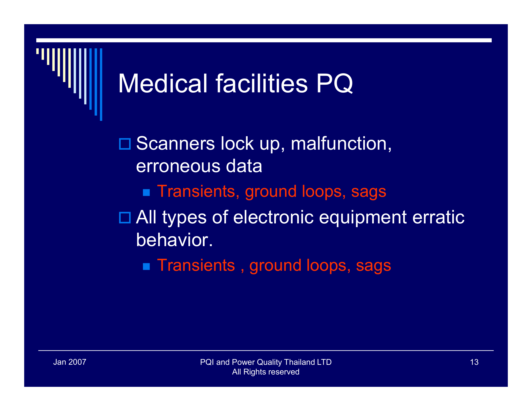 PQ Symptoms in the Medical Industry – Power Quality Blog