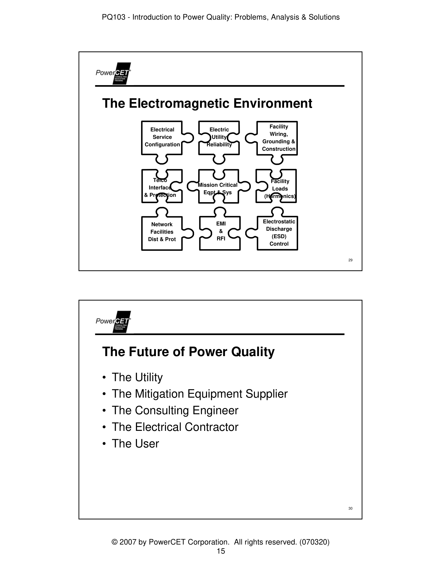 Introduction to Power Quality: Problems, Analysis & Solutions – Power ...