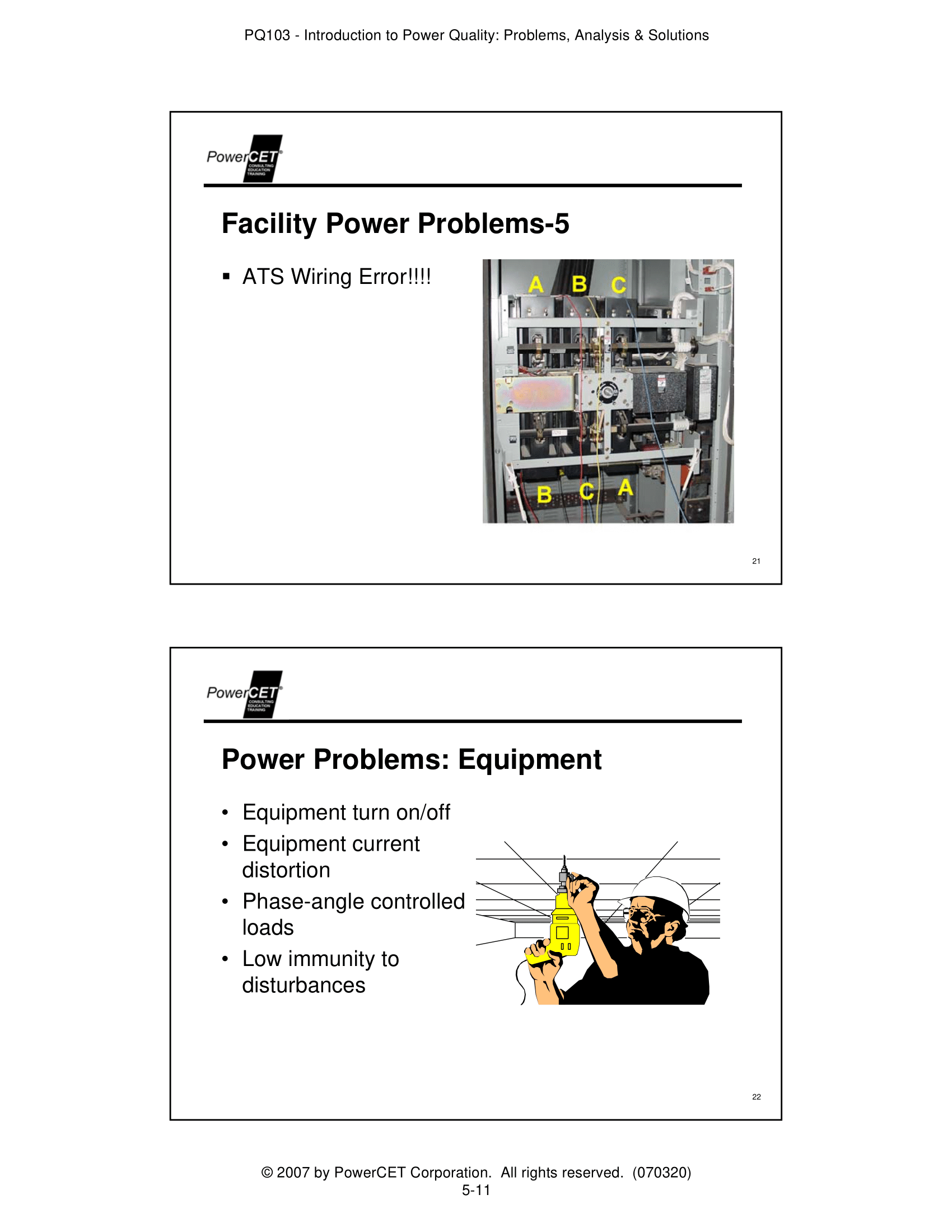 PowerCET®: Power Problems – Power Quality Blog