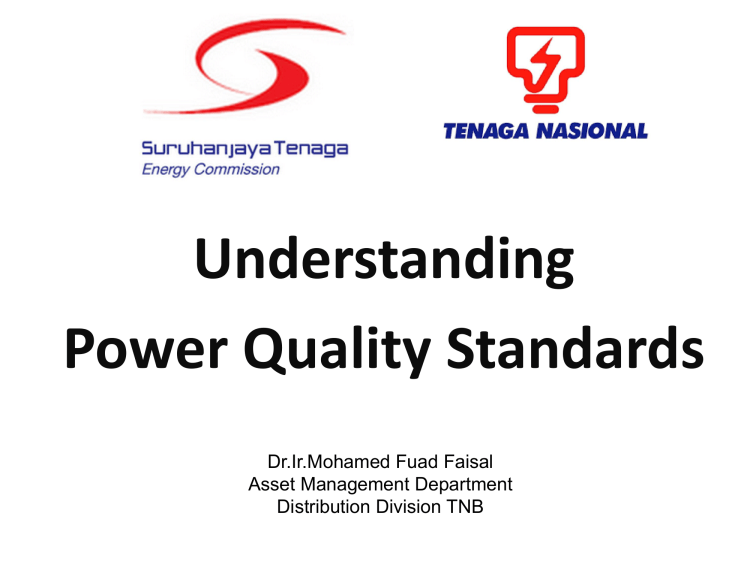 Understanding Power Quality Standards – Power Quality Blog