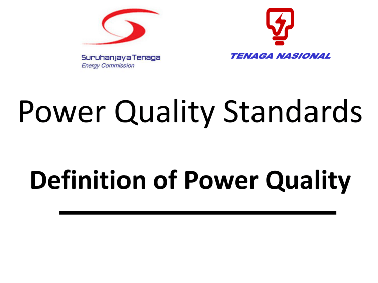 Understanding Power Quality Standards – Power Quality Blog