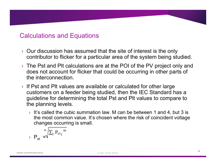 Voltage Flicker Calculation Methodology – Power Quality Blog