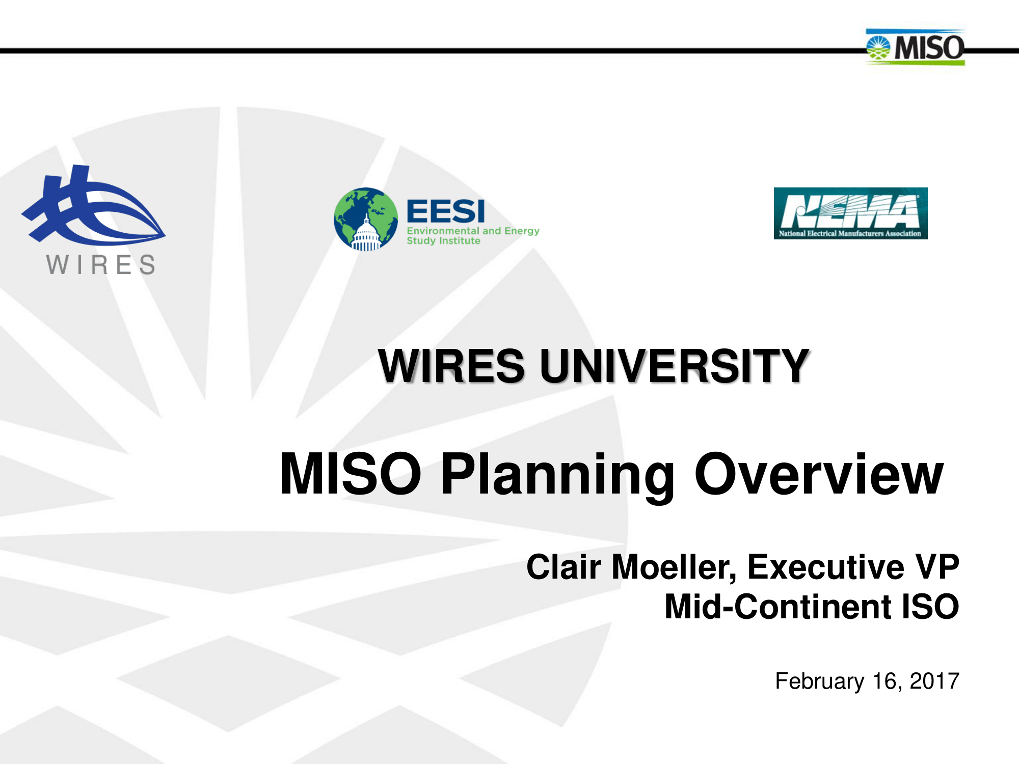 MISO Planning Overview – Power Quality Blog