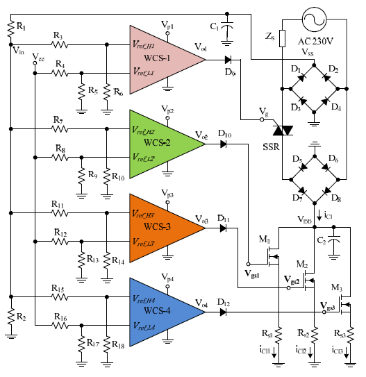 Application of Multi-Stage Window Comparator Circuit with Safety Mode ...